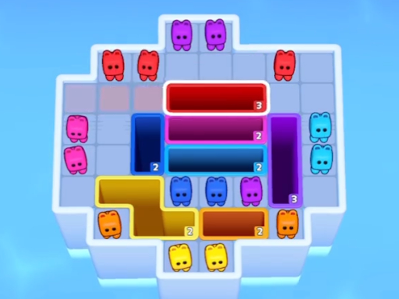 Cube Drop Puzzle 🕹️ Juega en línea en SGameS