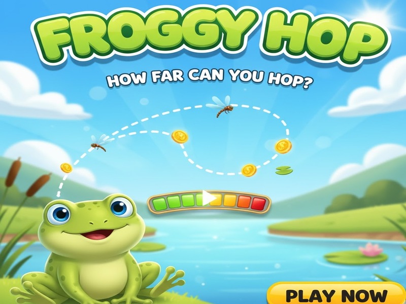Froggy Hop 🕹️ Juega en línea en SGameS