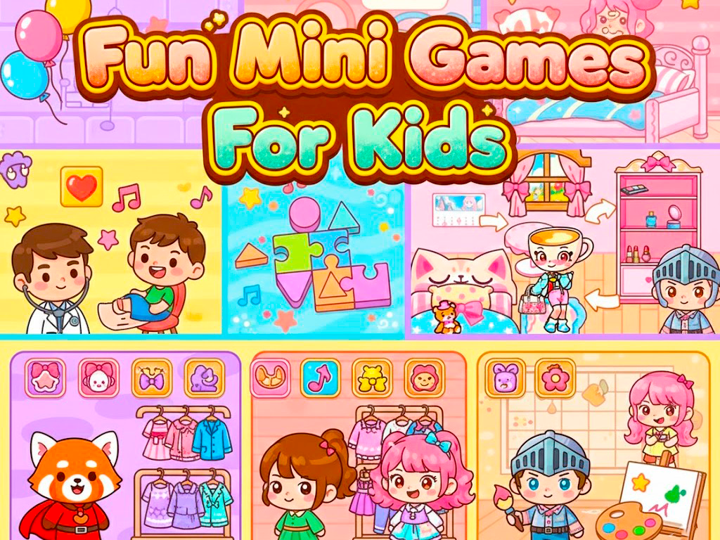 Fun Mini Games For Kids 🕹️ Juega en línea en SGameS