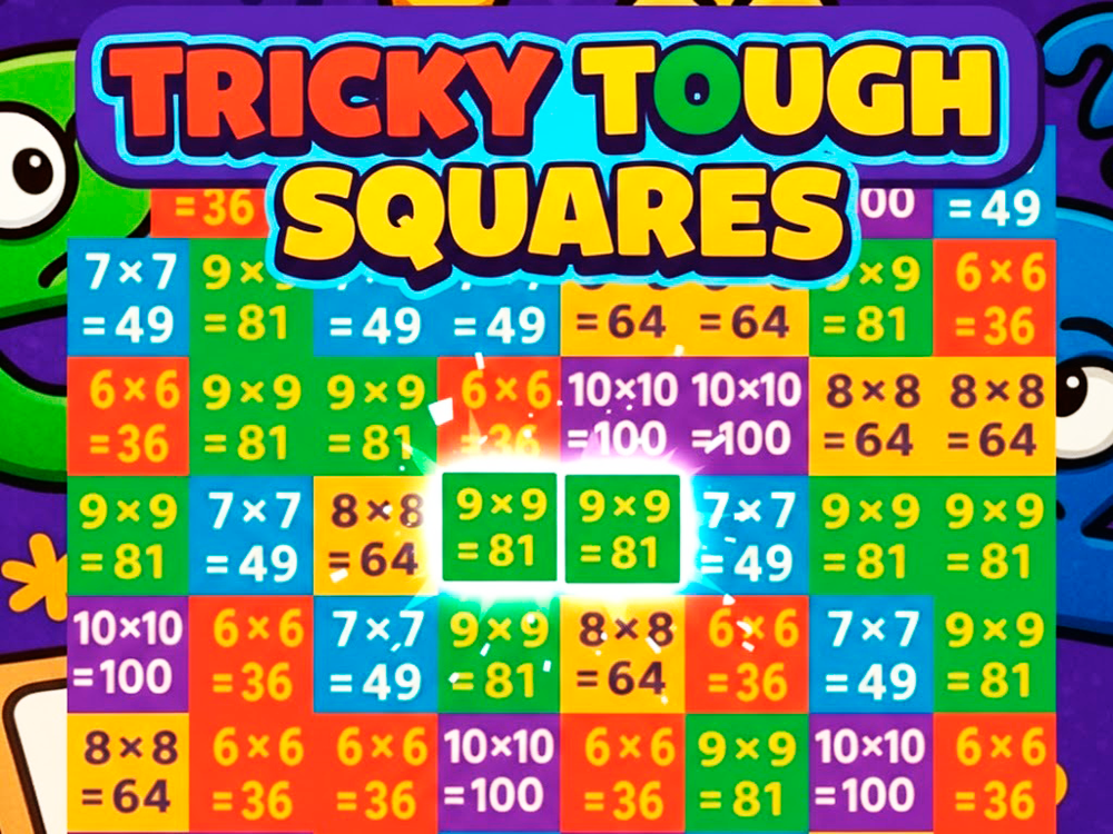 Tricky Tough Squares 🕹️ Juega en línea en SGameS