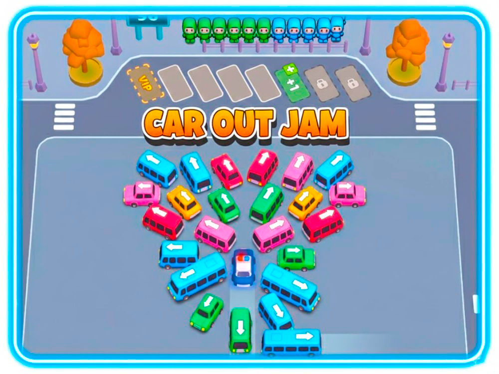 Atasco de coches 🕹️ Juega en línea en SGameS