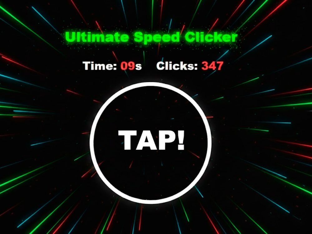 Ultimate Speed Clicker 🕹️ Juega en línea en SGameS