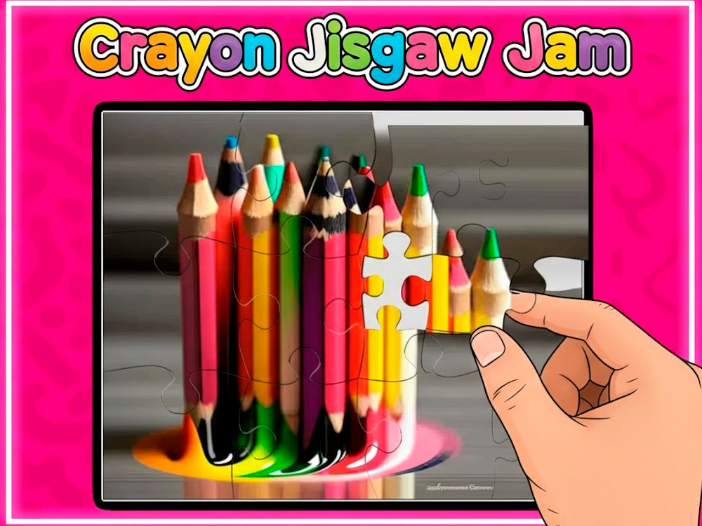 Crayon Jigsaw Jam 🕹️ Juega en línea en SGameS