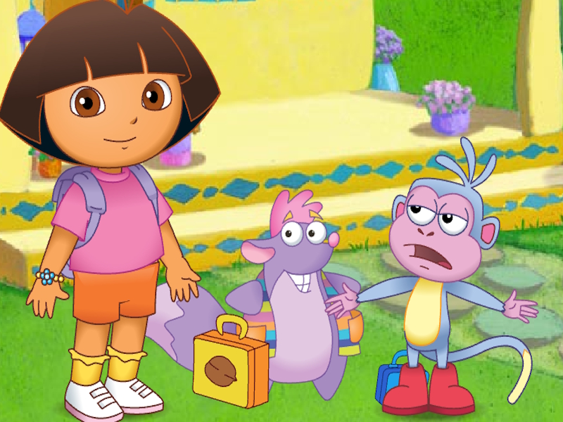 Dora The explorer Dora's First Day at School 🕹️ Juega en línea en SGameS