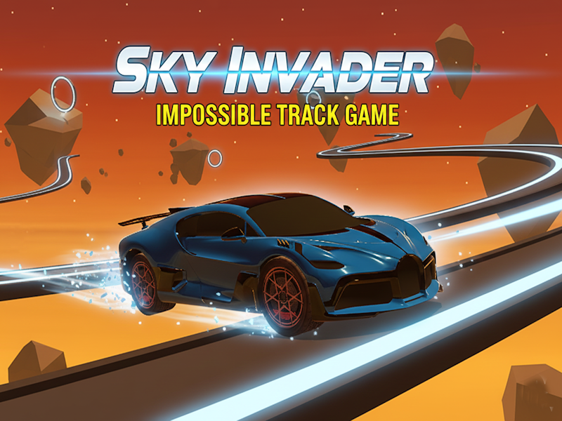 Sky Invader Impossible Track Game 🕹️ Juega en línea en SGameS