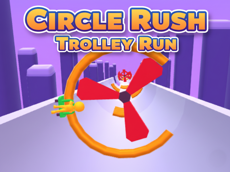 Circle Rush Trolley Run 🕹️ Juega en línea en SGameS
