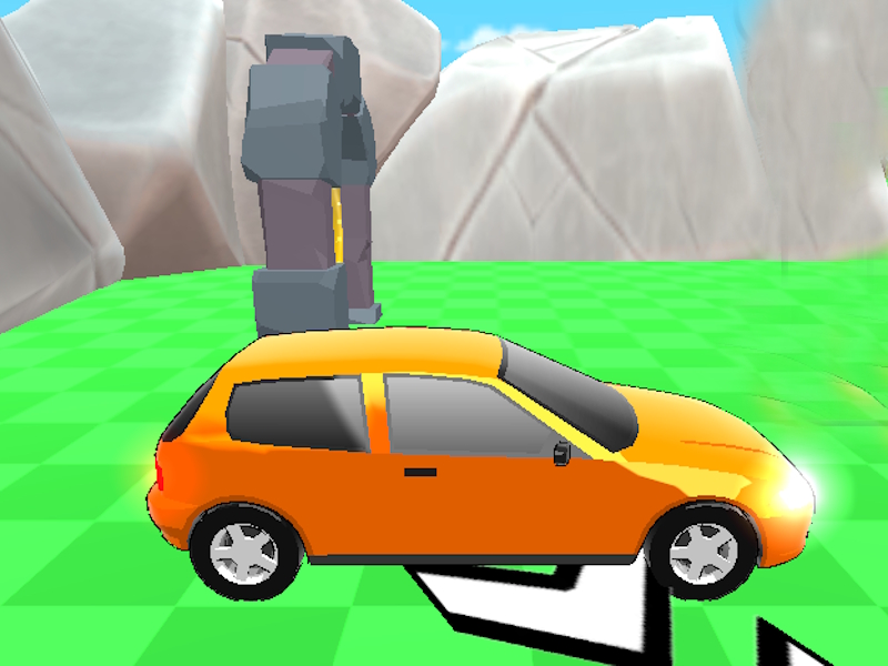 Obby: Training by Car 🕹️ Juega en línea en SGameS