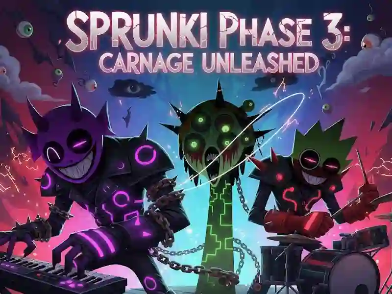 Sprunki Phase 3: The Carnage Continues 🕹️ Juega en línea en SGameS